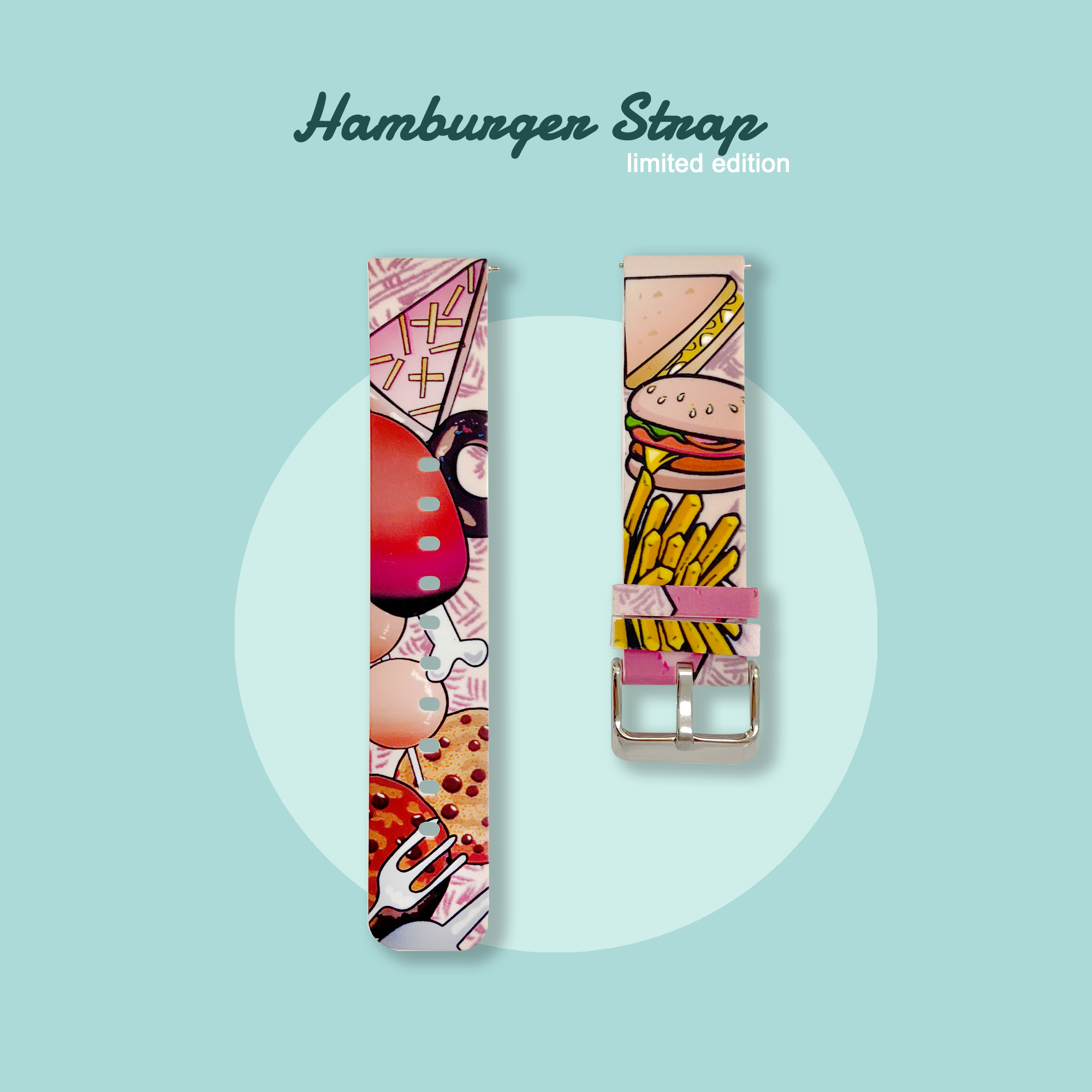 POSB Limited Edition Hamburger Watch Strap